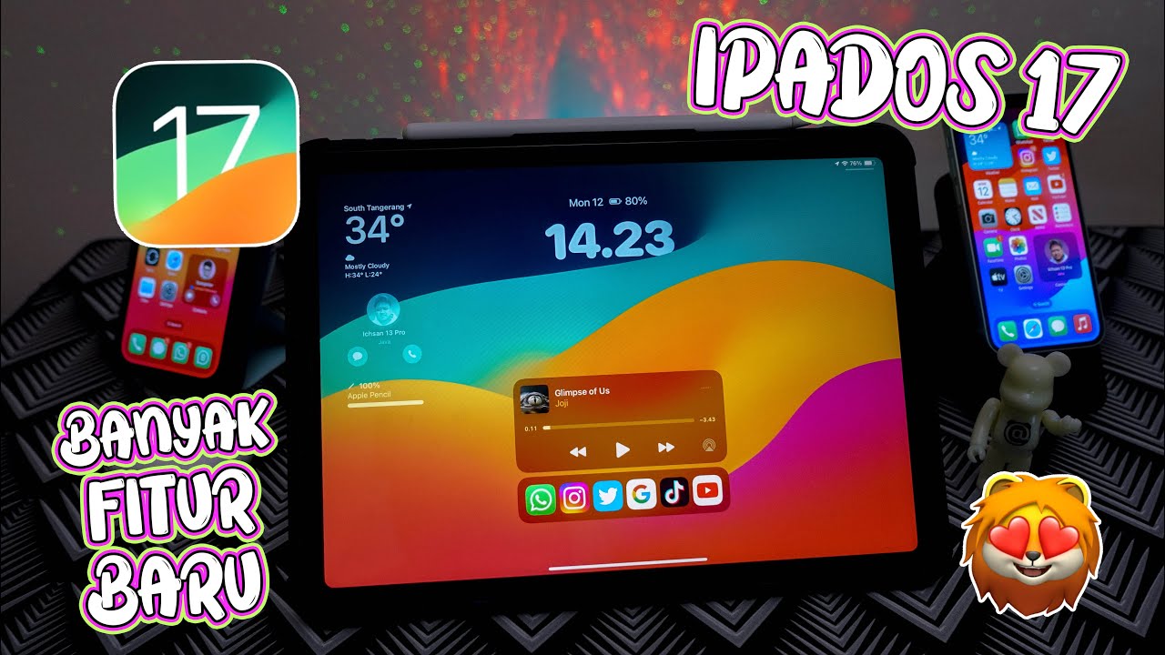 iPadOS 17 Banyak Tambahan Fitur Baru untuk iPad Kalian, Harus Nonton Sih !!! - YouTube