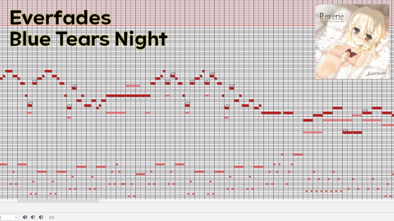 Everfades - Blue Tears Night // 마비노기 작곡 - YouTube