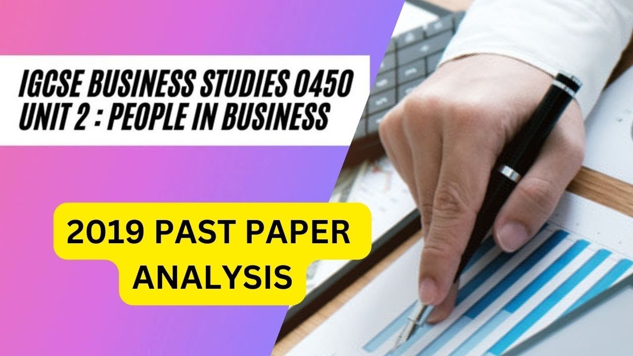 Cambridge IGCSE Business Studies｜Unit 5 Financial Information ...