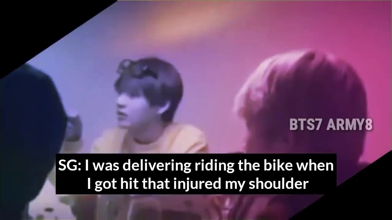 #bts #suga #injury what happened to suga's shoulder injury - YouTube