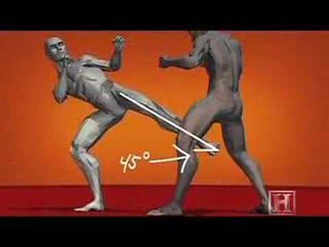 Human Weapon - Karate Inside Leg Kick