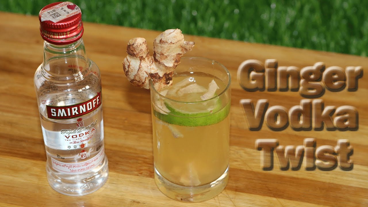 Ginger Vodka Twist || Quick & Easy Vodka Cocktails - YouTube