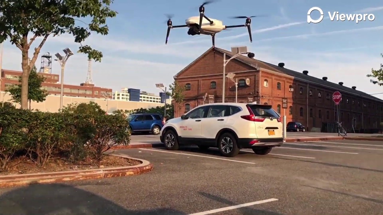 Демонстрация камеры Viewpro Mini Z10TIR - YouTube