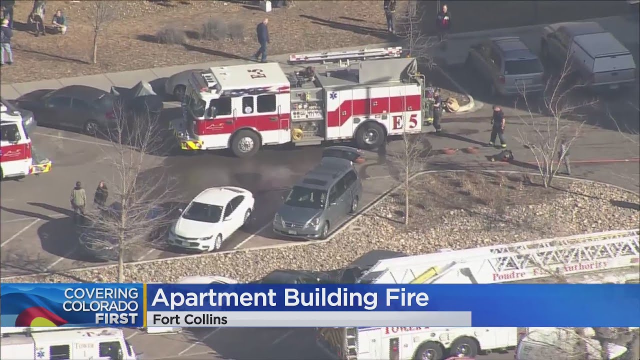 Firefighters Rush To 2nd Alarm Fire In Fort Collins - YouTube