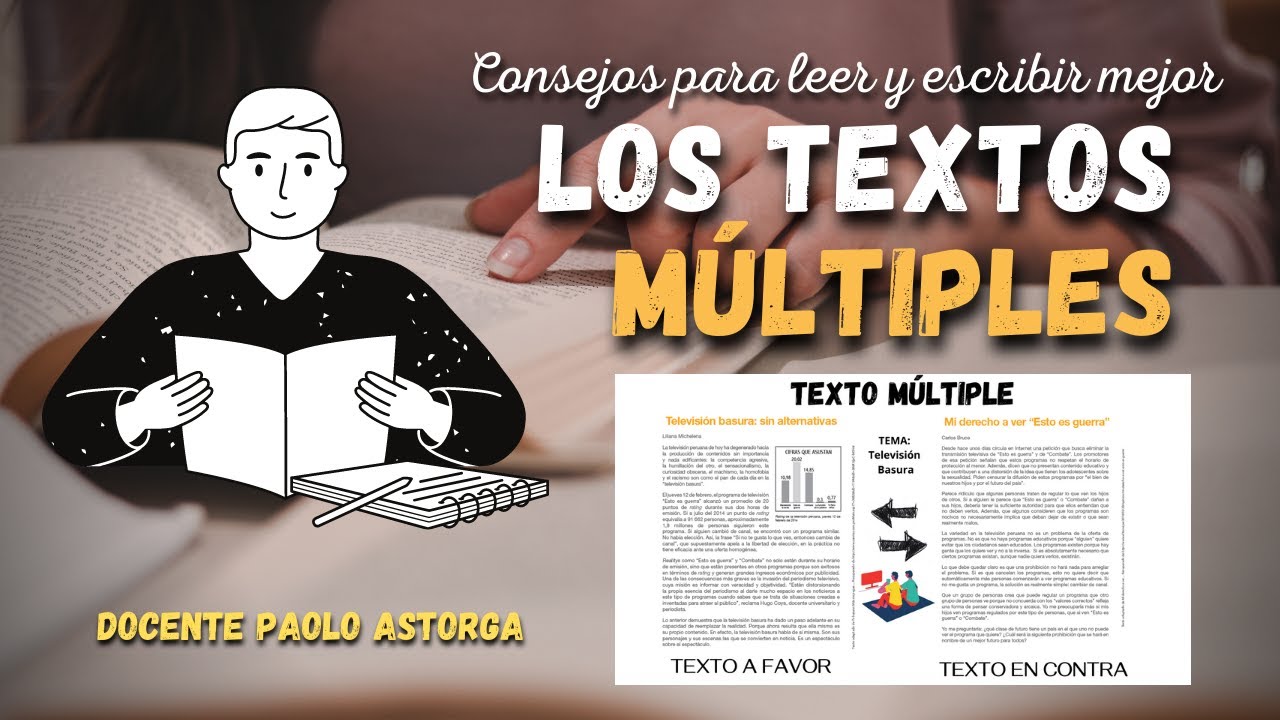 Los textos múltiples | Consejos para leer y escribir mejor - YouTube