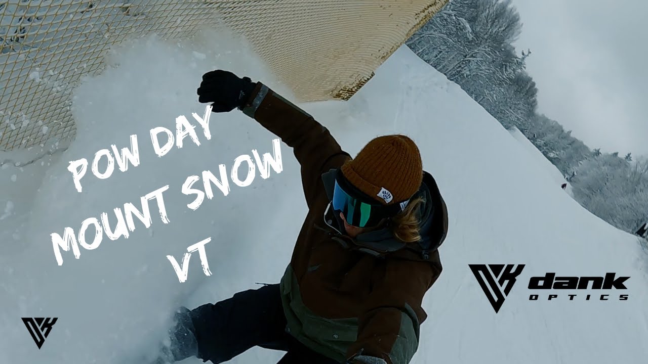 Fresh Pow at Mount Snow in December?! - YouTube