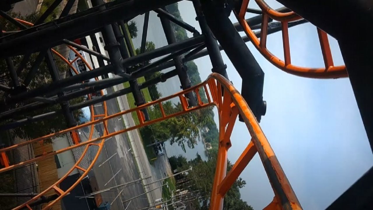 Steel Hawg - Indiana Beach - Front Row (4K HD POV) - August 2023 - YouTube