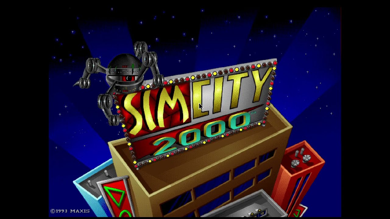 SimCity 2000 - 12 Minutes of Simple Gameplay - YouTube