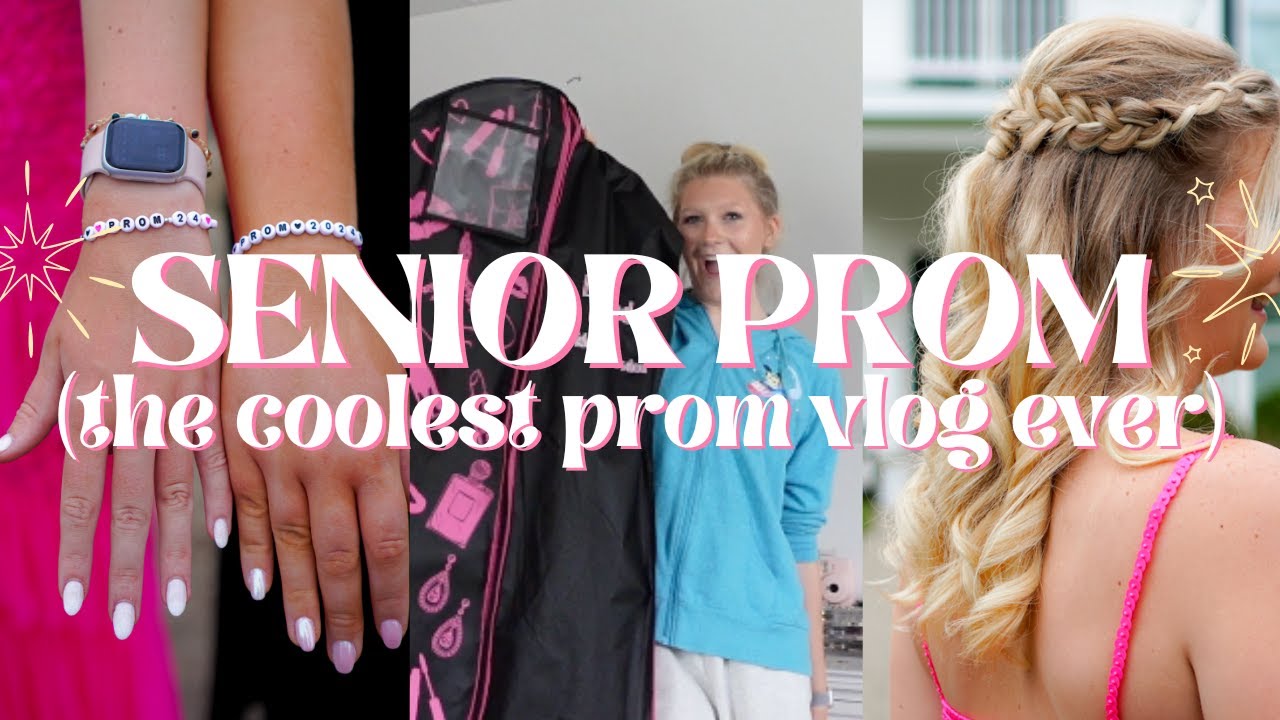 THE BEST SENIOR PROM VLOG EVER - YouTube