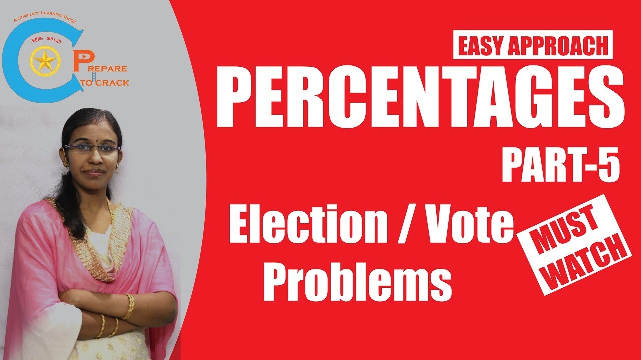 Election / Voting problems in Percentages -Part 5 - YouTube