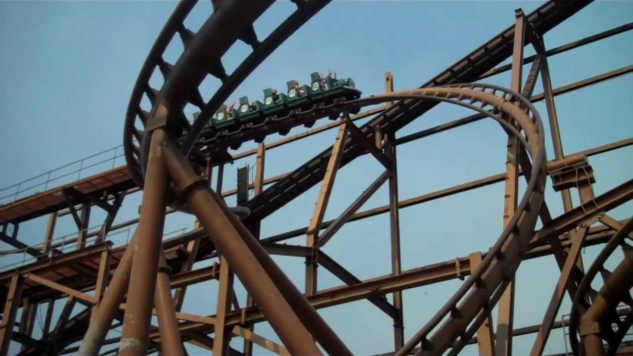 Knightmare (On & Off Ride) At Camelot (Closed Forever) - YouTube