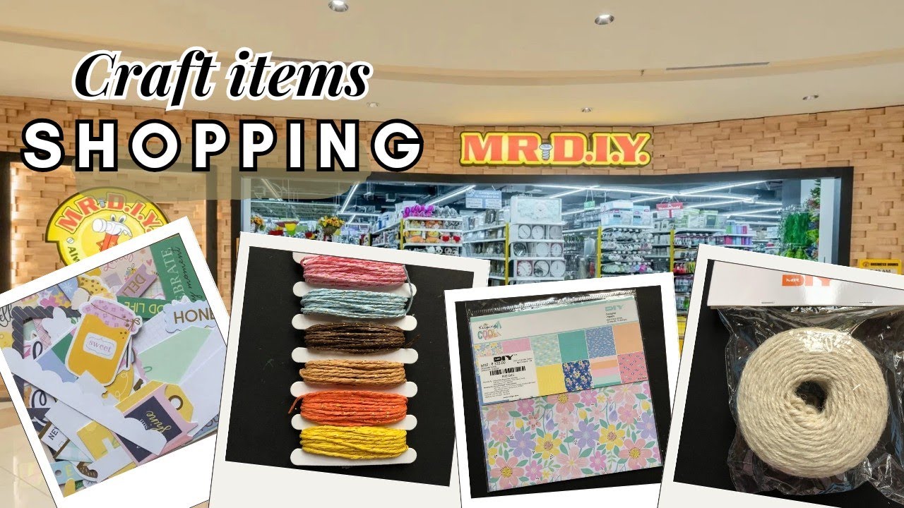 Cute craft items from DIY store. 🛍️💸 - YouTube