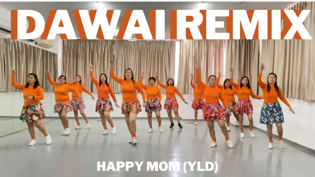 Dawai Remix Line Dance (YLD) - YouTube