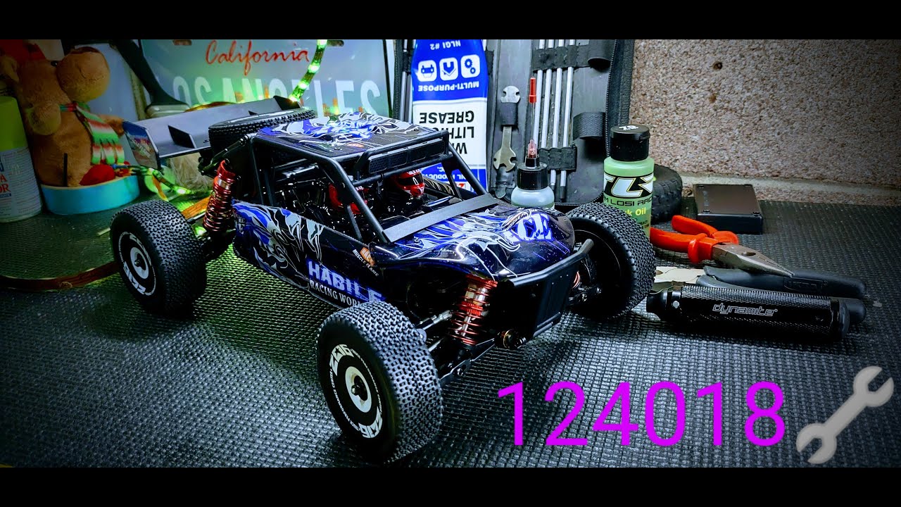 wltoys 124018 primer mantenimiento!(antes de usar) - YouTube