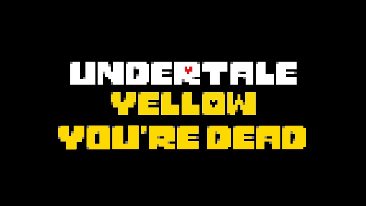 my bones should be broken | Undertale Yellow | Part 1 - YouTube