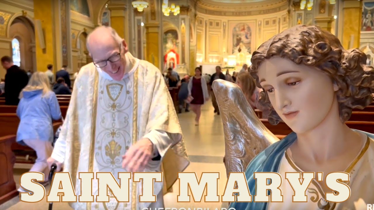 A TOUR OF SAINT MARY THE ANGELS CHURCH IN CHICAGO - YouTube