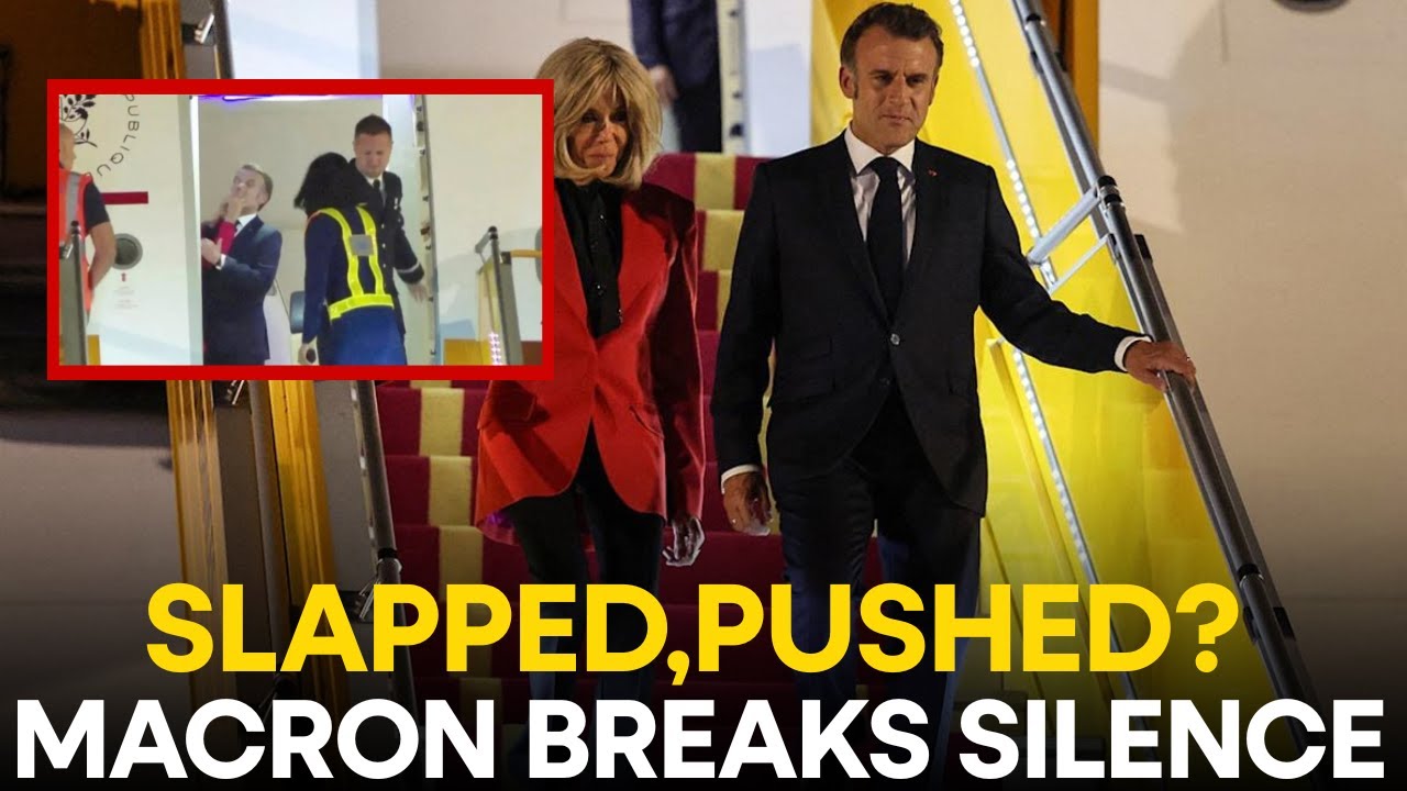 LIVE: Macron Reacts To Viral Video Of Wife Brigitte Slapping Him: 'We ...