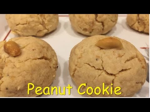 Peanut cookie Recipe| Kid's special | Indian Style Peanut Biscuit - YouTube