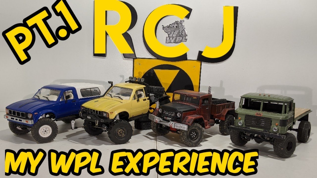 MY 1/16 WPL experience pt.1 (show an tell!!!) - YouTube