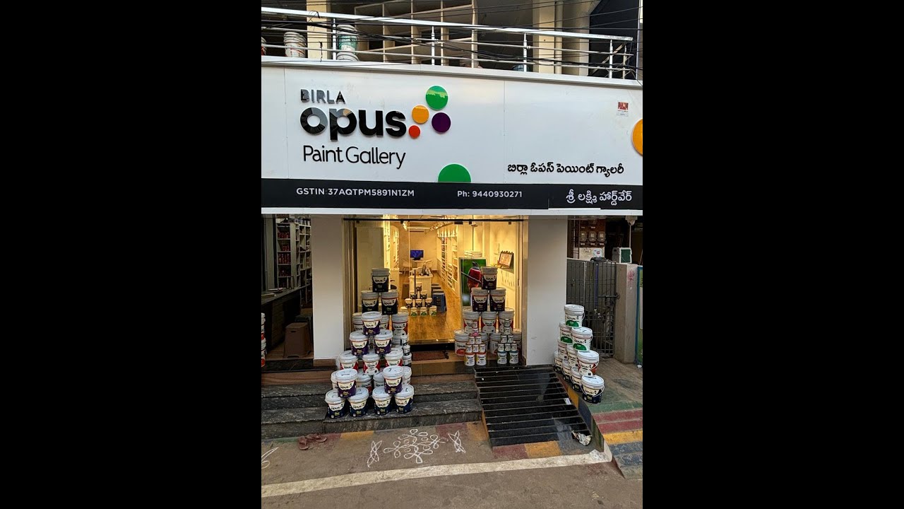 The all new BIRLA OPUS PAINT GALLERY, available at kavali , Nellore DT ...