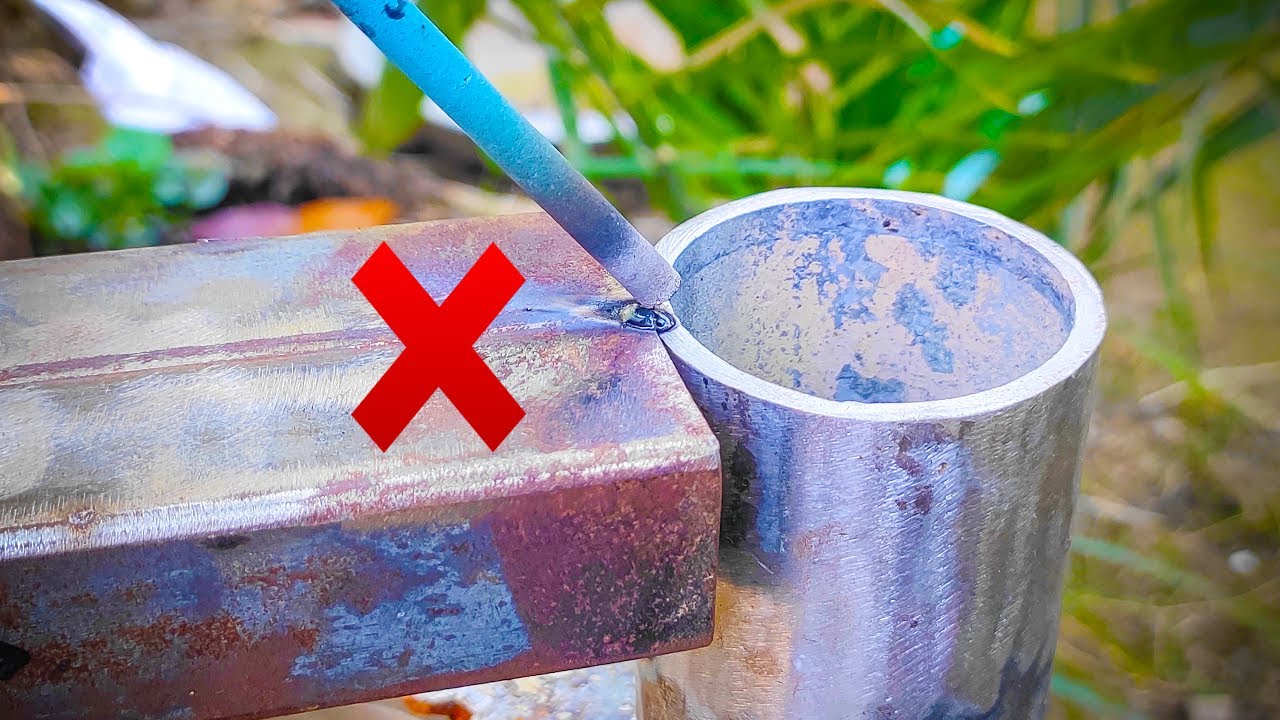 How to weld electric arc welding | stick E6013 - YouTube