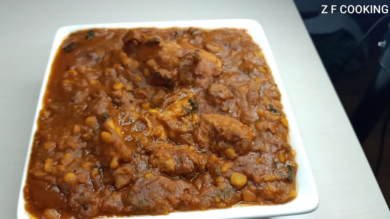 दाल गोश्त रेसिपी || Chicken Daal Recipe || Chicken With Daal Recipe ...