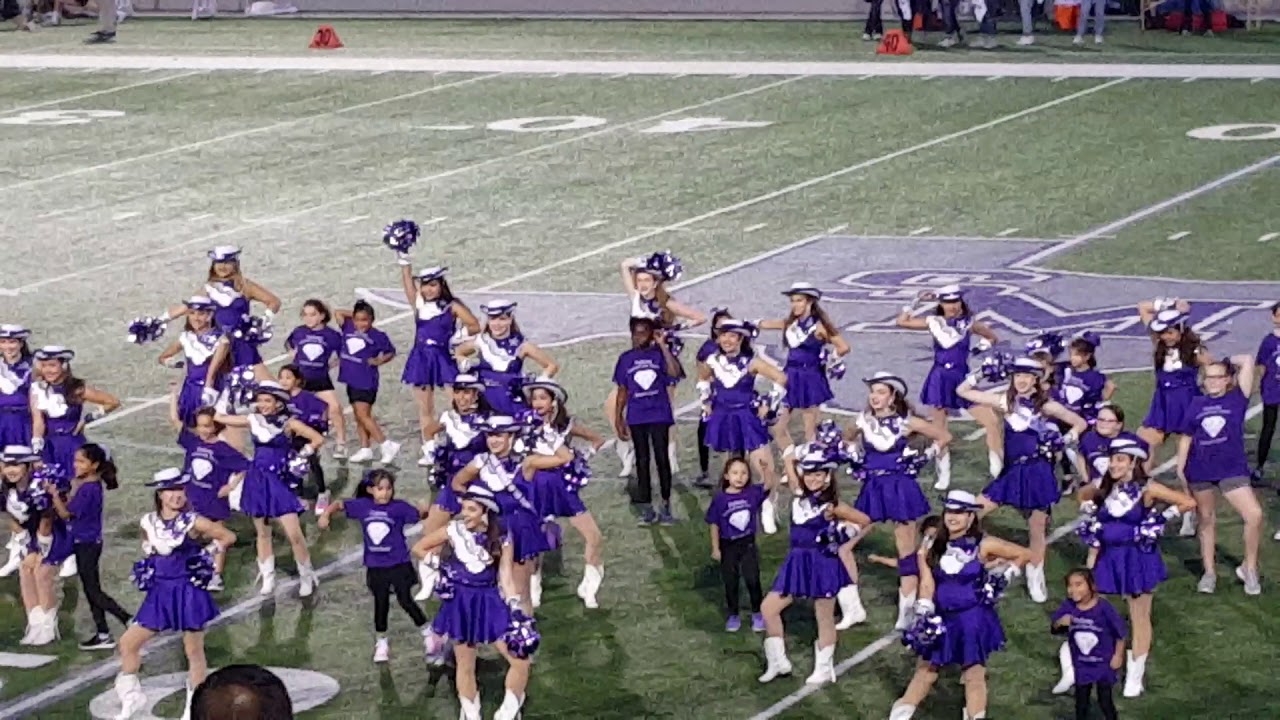 Ruby dancing with the San Marcos Diamond Line age 7 - YouTube