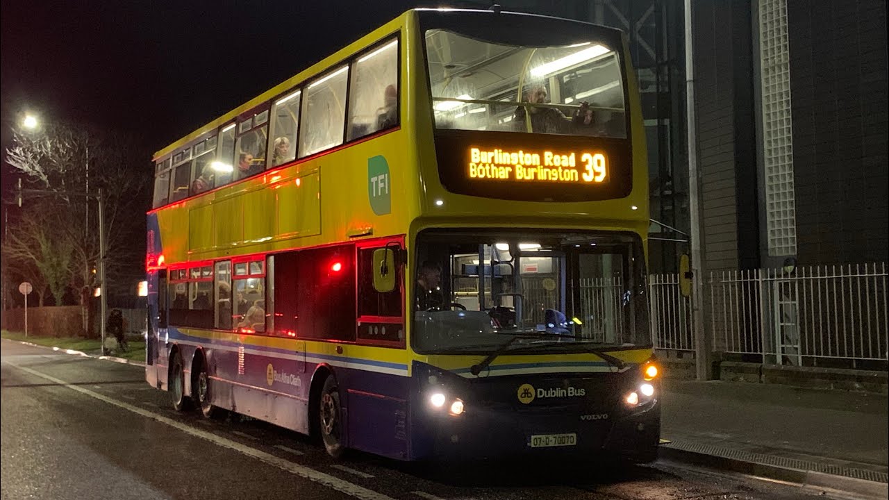 *New Video Style* - Dublin Bus | VT70 (07-D-70070) | Enviro500 ADL Tri ...