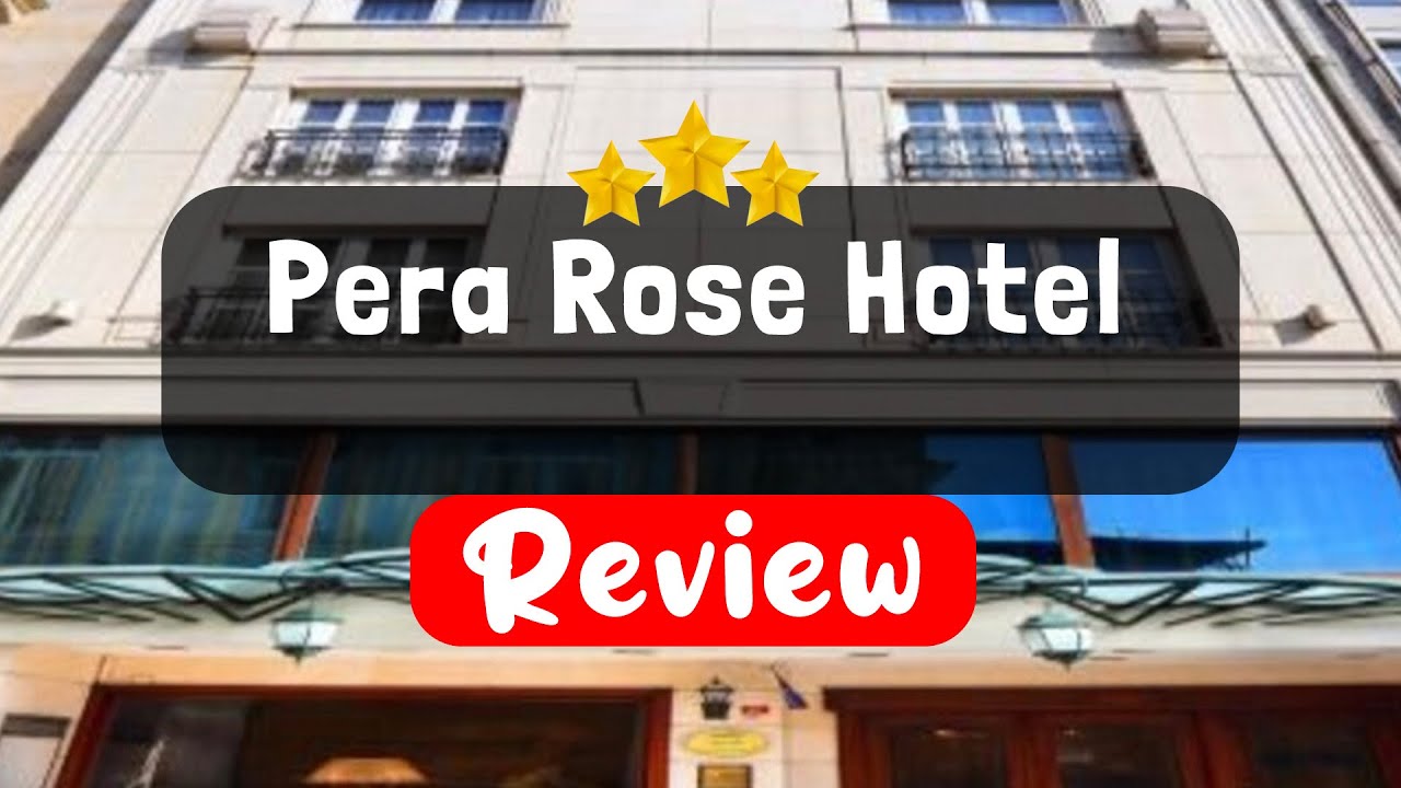 Pera Rose Hotel Istanbul Review - Should You Stay At This Hotel? - YouTube