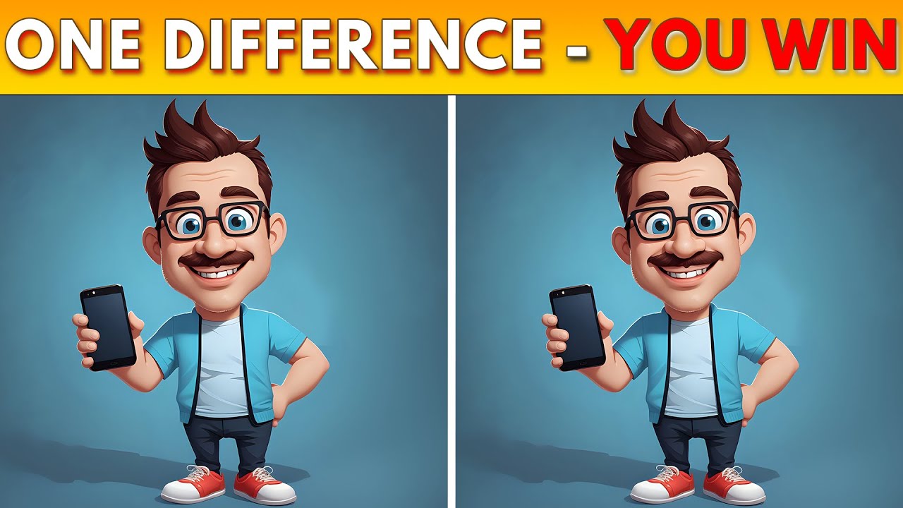 Find the One Difference | Spot the Difference Challenge | Test Your ...
