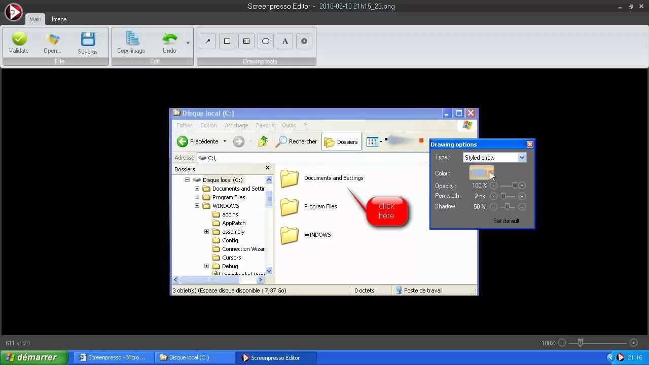 Screenpresso first time user - YouTube