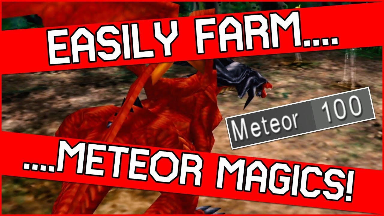 Farming EASY OP Meteor Magic in Final Fantasy 8 Remastered - FF8 ...