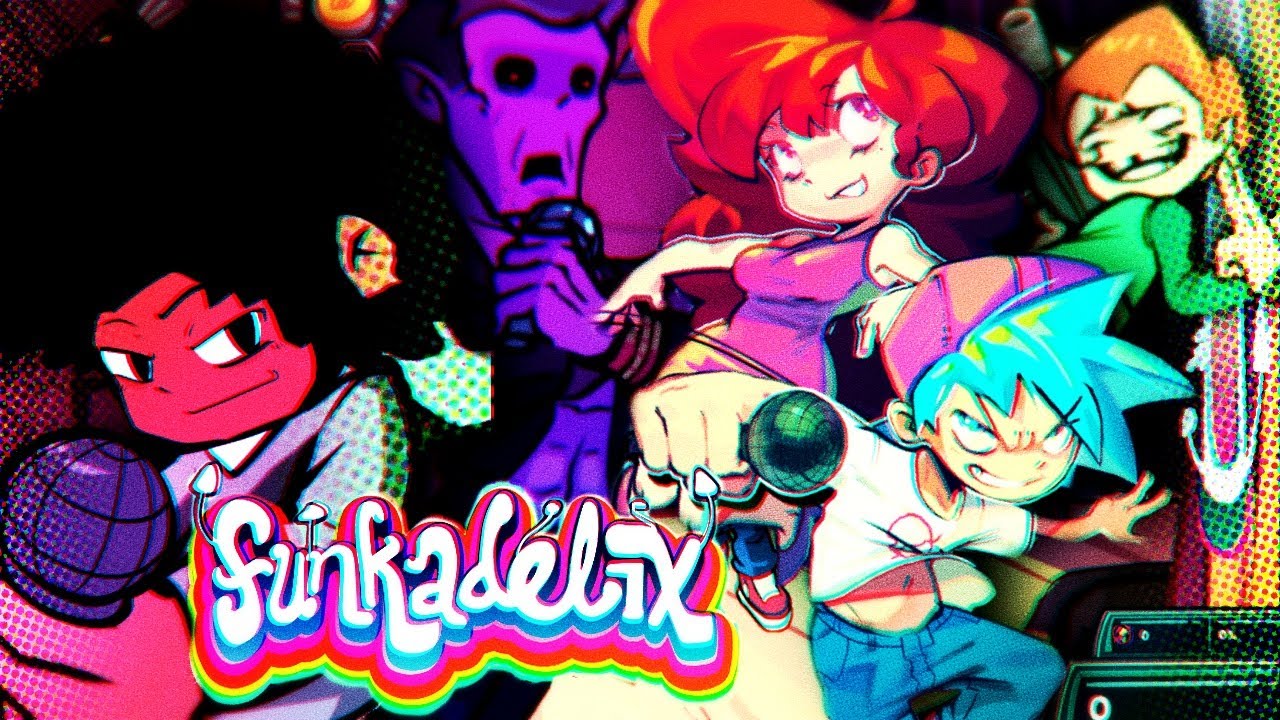 FRIDAY NIGHT FUNKIN FUNKADELIX: FNF WITH LYRICS IS INSANE! - YouTube