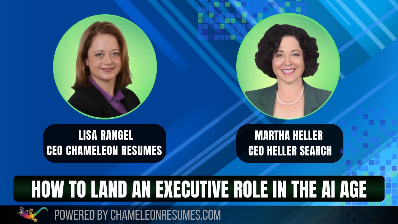 How to Land an Executive Role in the AI Age | Executive Career Chat ...