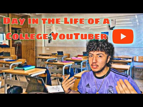 Day in the Life of a College Youtuber - YouTube