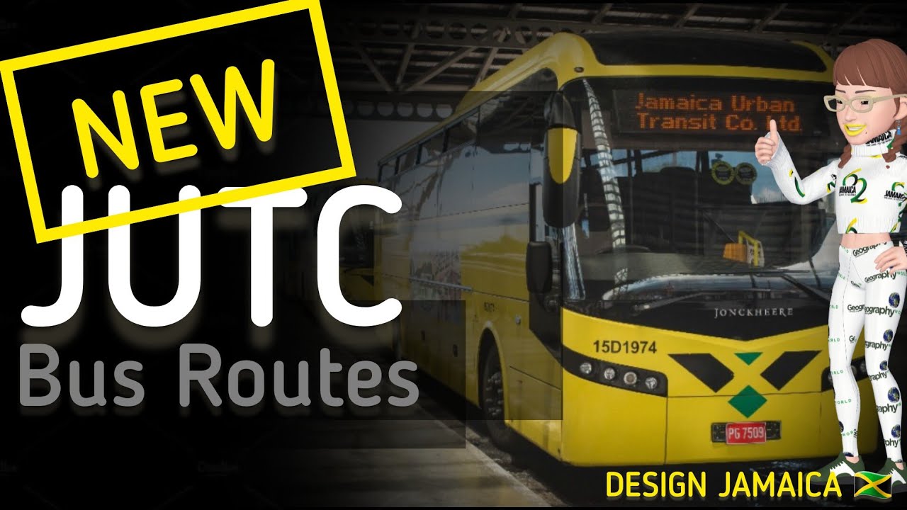 NEW JUTC Bus Routes Introduced | Design Jamaica 🇯🇲 - YouTube