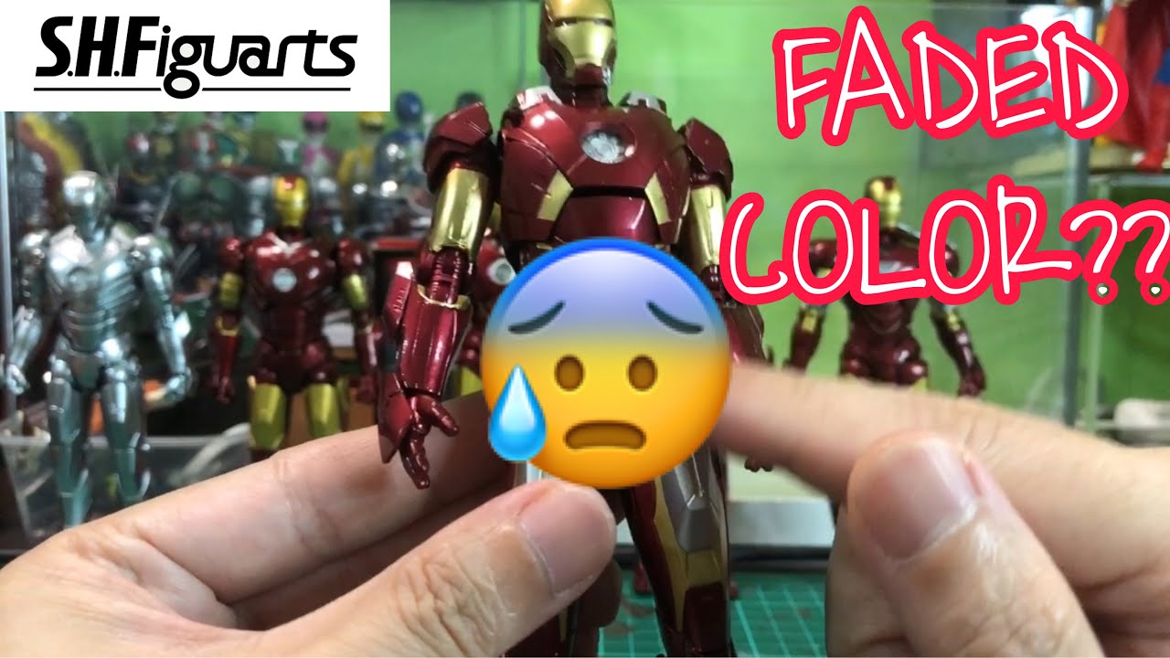 SH Figuarts Iron Man Color Faded? - YouTube