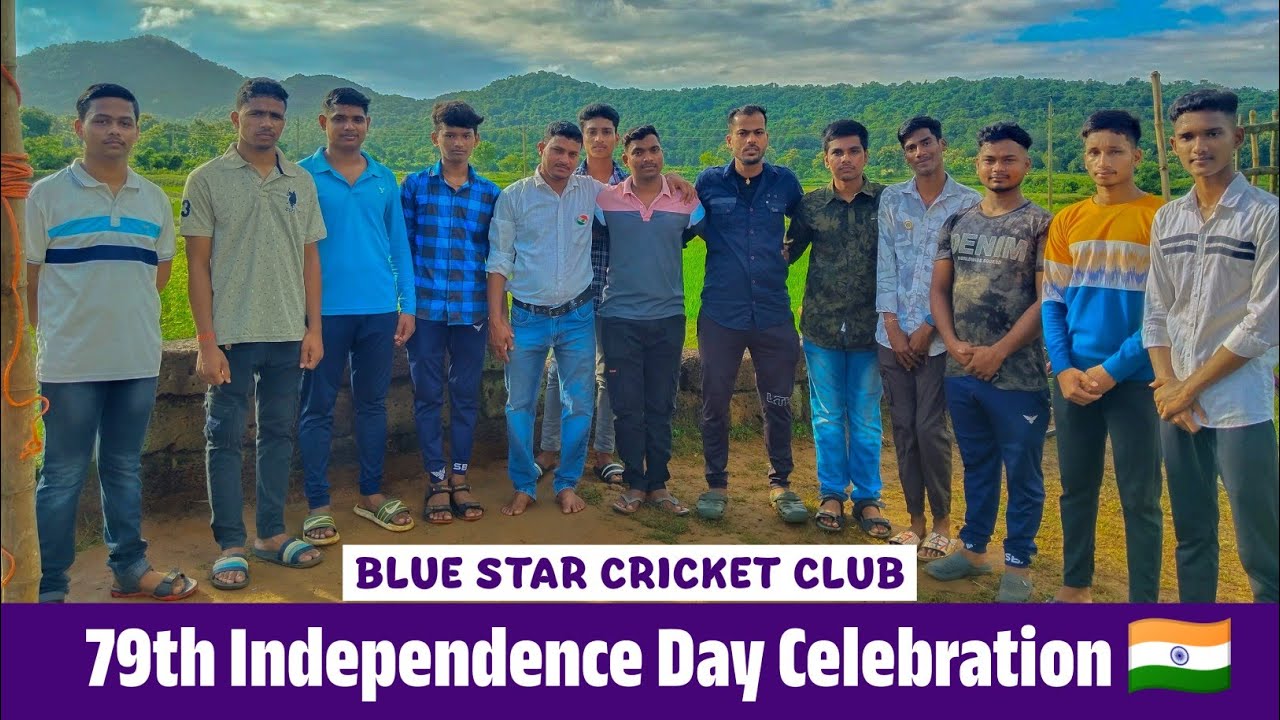 Blue Star Cricket Club | 79th Independence Day Celebration 🇮🇳 - YouTube