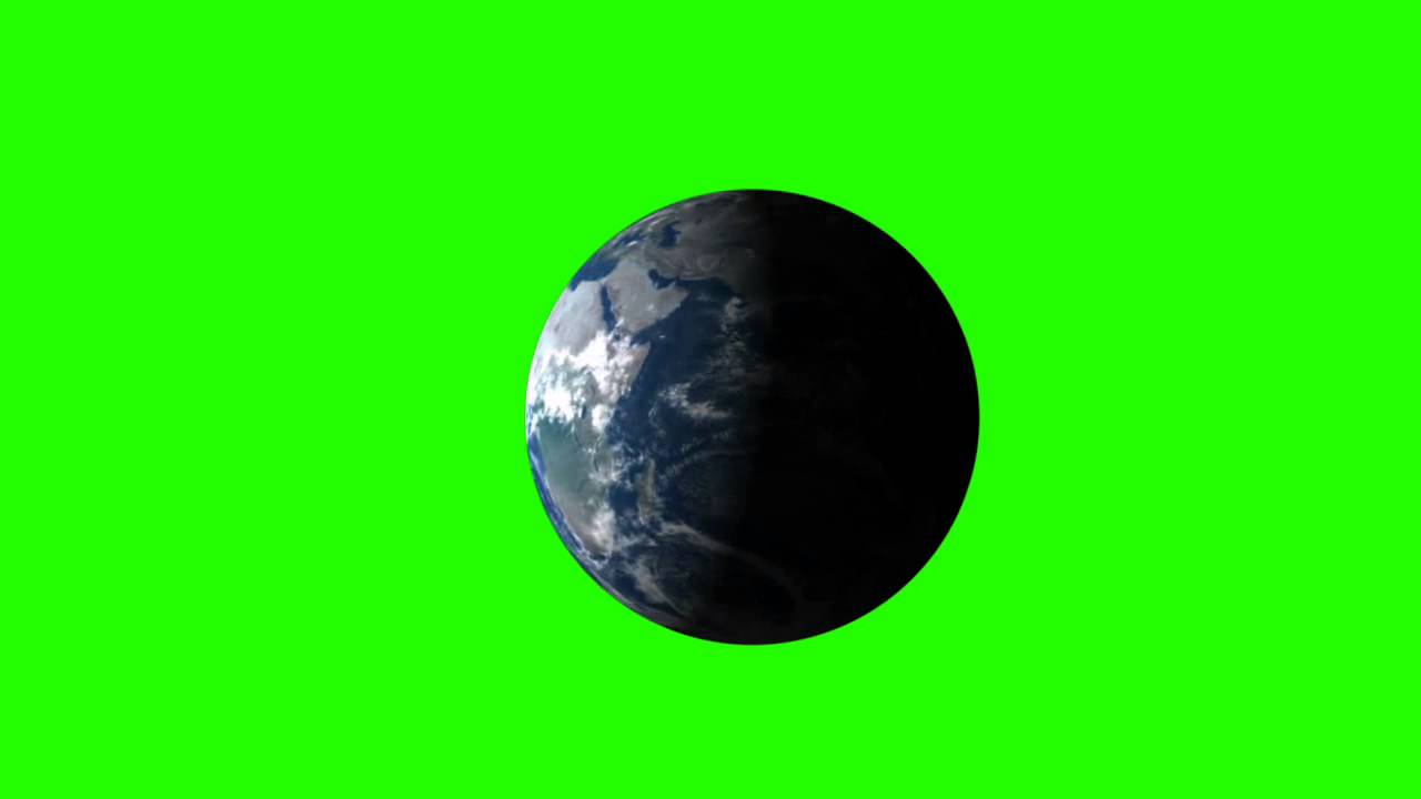 Green Screen Earth Spinning - YouTube