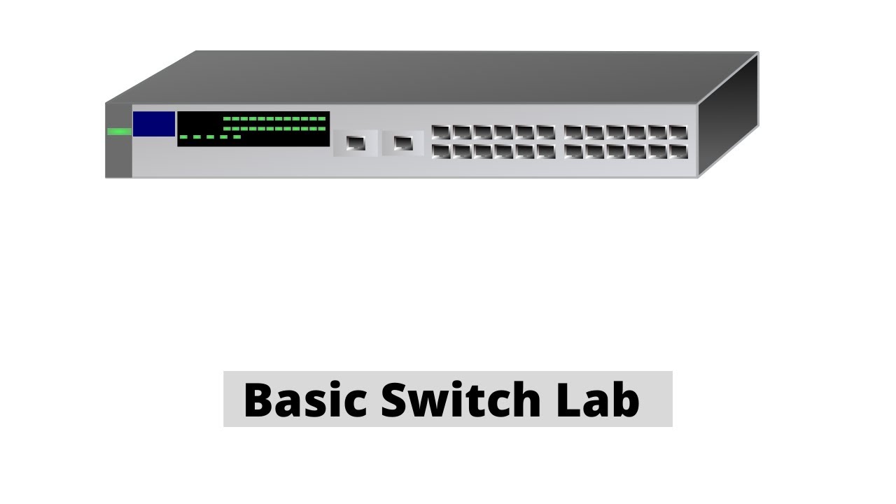 CCNA 200-301 | Basic Switch Lab | Networkforyou - YouTube