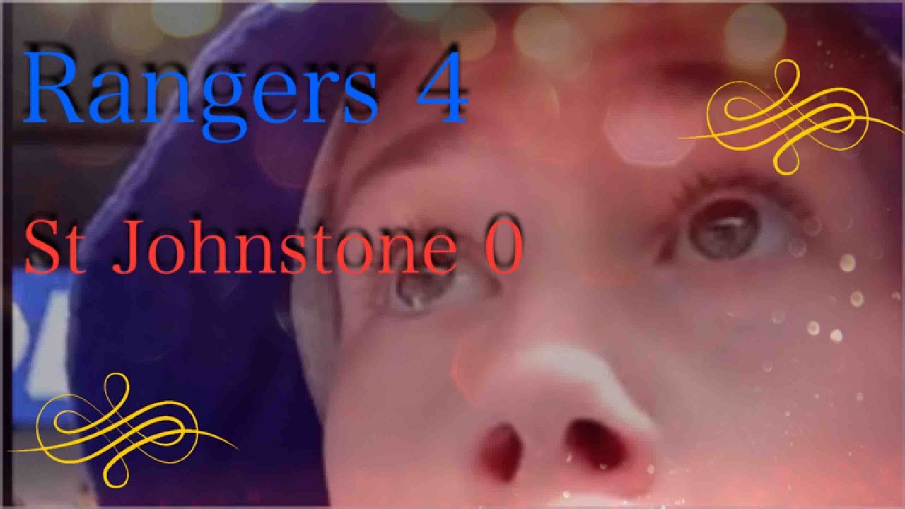 Rangers Score 2 Late Goals In A 4 Nil Victory! - YouTube