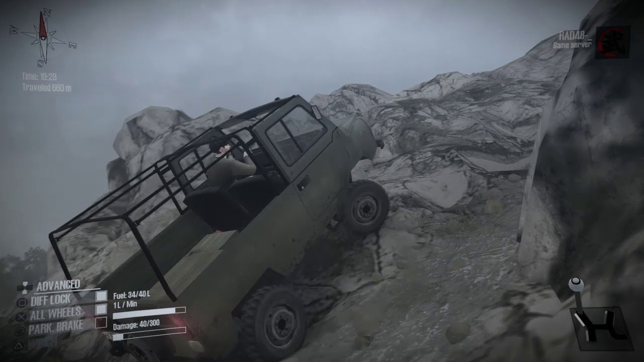 Spintires Mud Runner A969 VS A469 Hill Climb. - YouTube