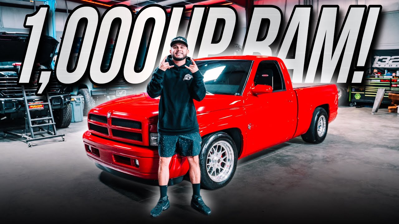 Picking Up My 1000hp Hellcat Swapped Ram Truck! #ram #hellcat #dodge ...