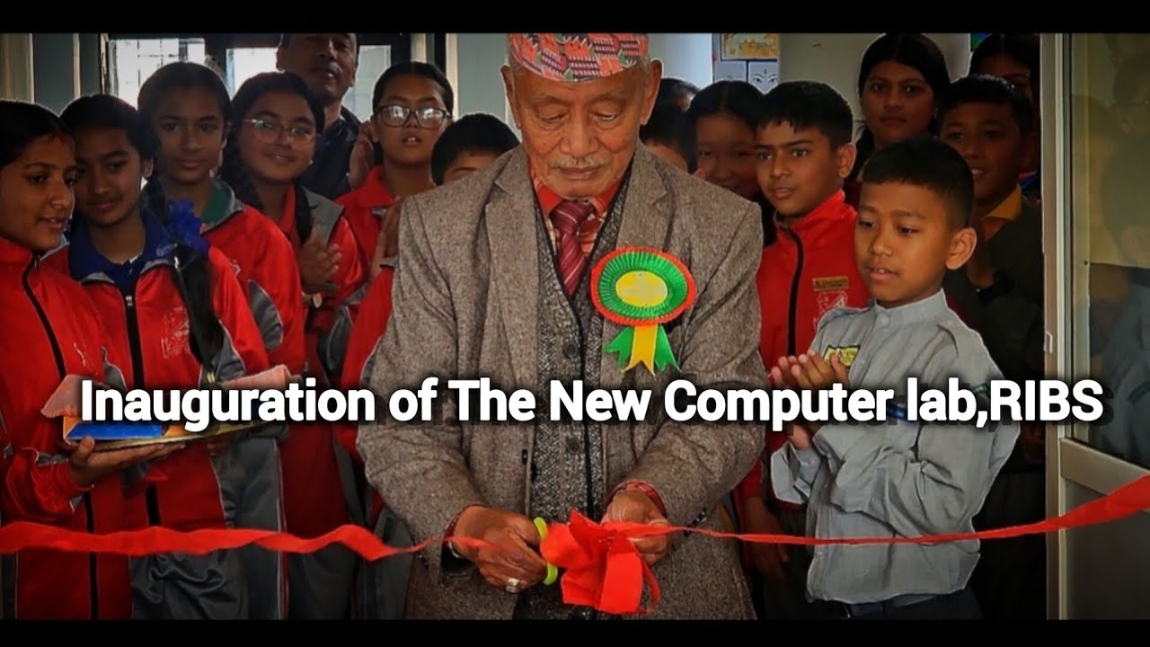 Inauguration of The New Computer Lab, RIBS - YouTube