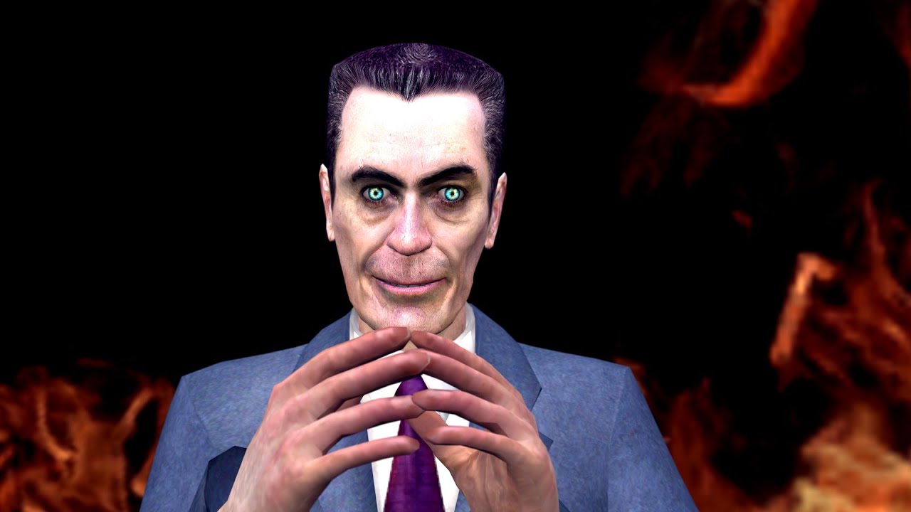 [GMOD] G-Man Fires Gordon Freeman - YouTube