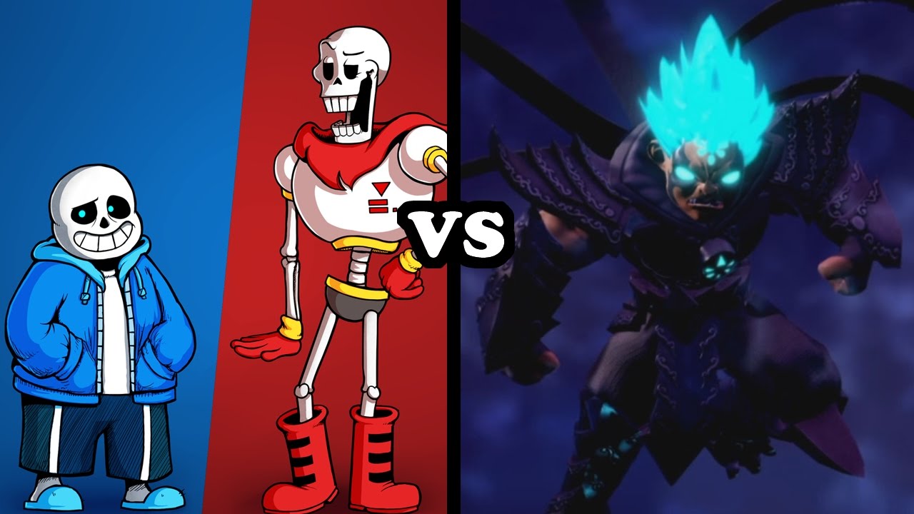 Skylanders Imaginators - Papyrus & Sans VS Super Kaos - ULTIMATE BATTLE ...
