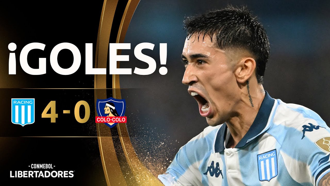GOLES | RACING vs. COLO-COLO | FASE DE GRUPOS | CONMEBOL LIBERTADORES ...
