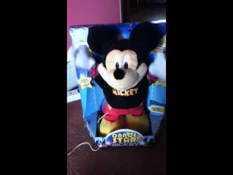 Dance Star Mickey#1 in box demo - YouTube