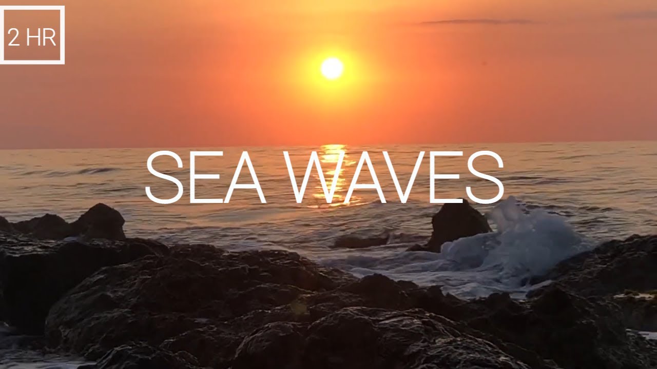 [Relaxing sea sounds]-soothing sound of nature-ocean waves | 2 hours ...