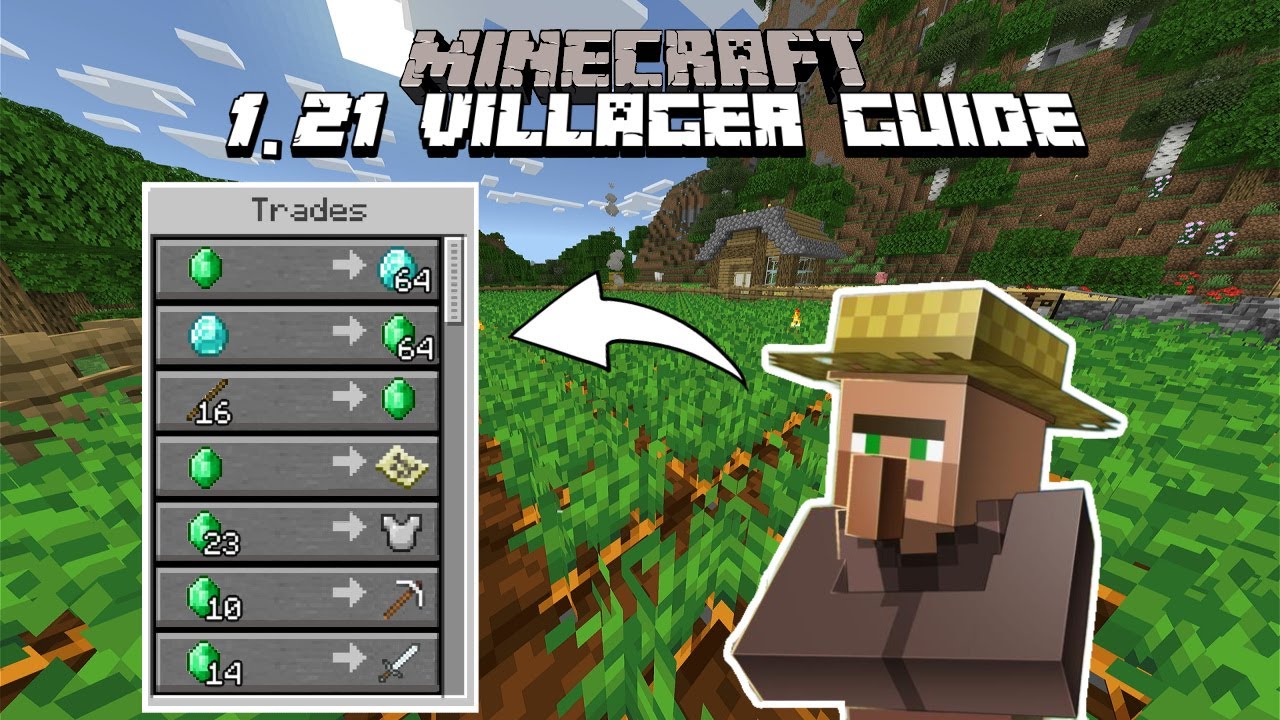 The 1.21 Villager Guide in Minecraft! - YouTube